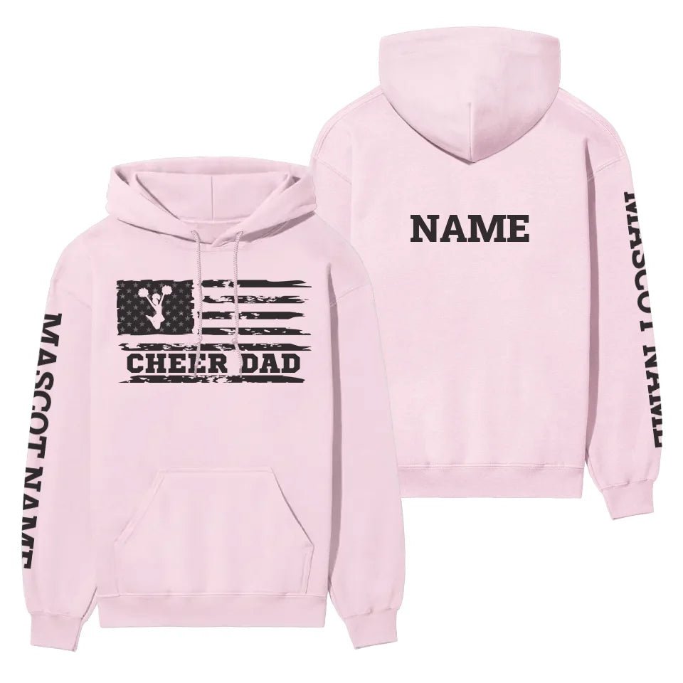 Personalized Cheer Dad Hoodie – Bleacher Brigade