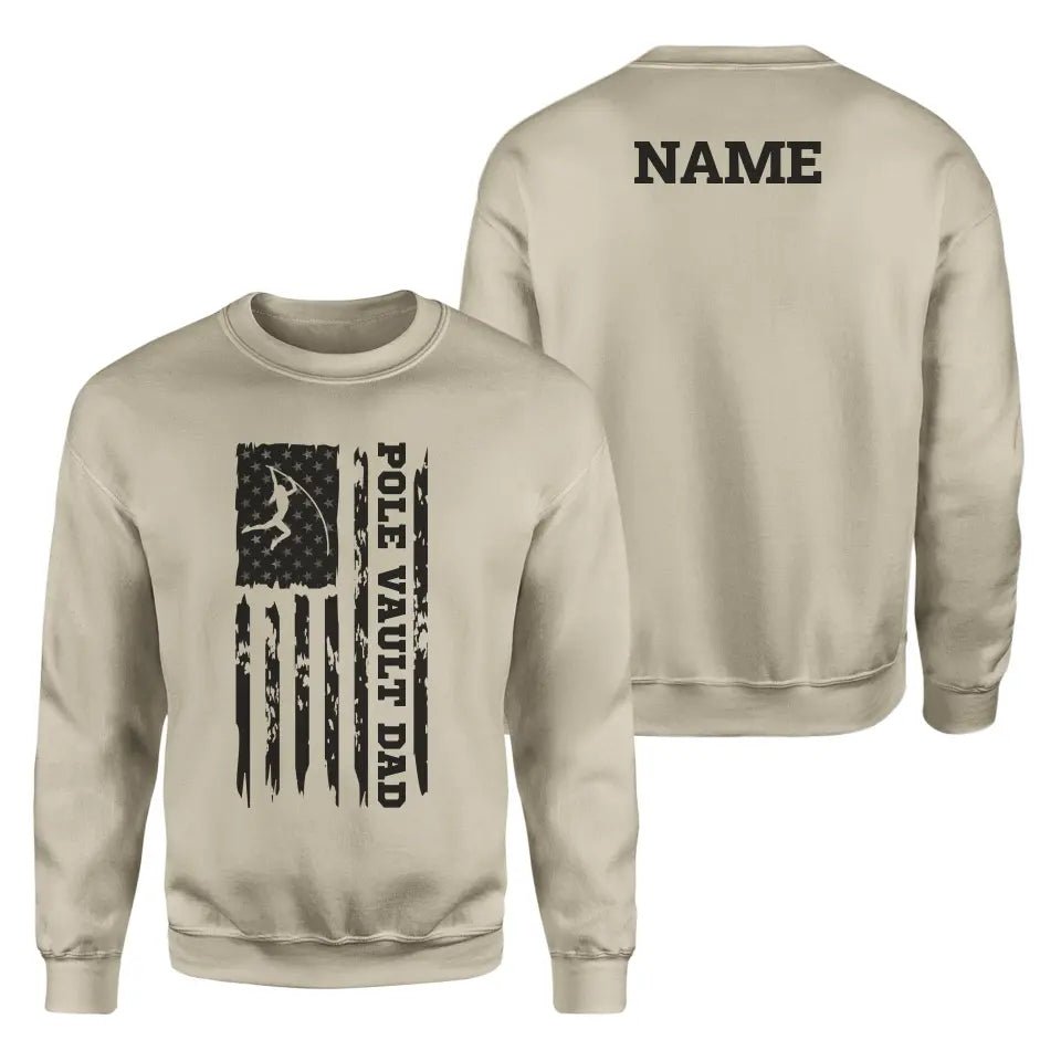 Personalized Pole Vault Dad Shirt – Bleacher Brigade