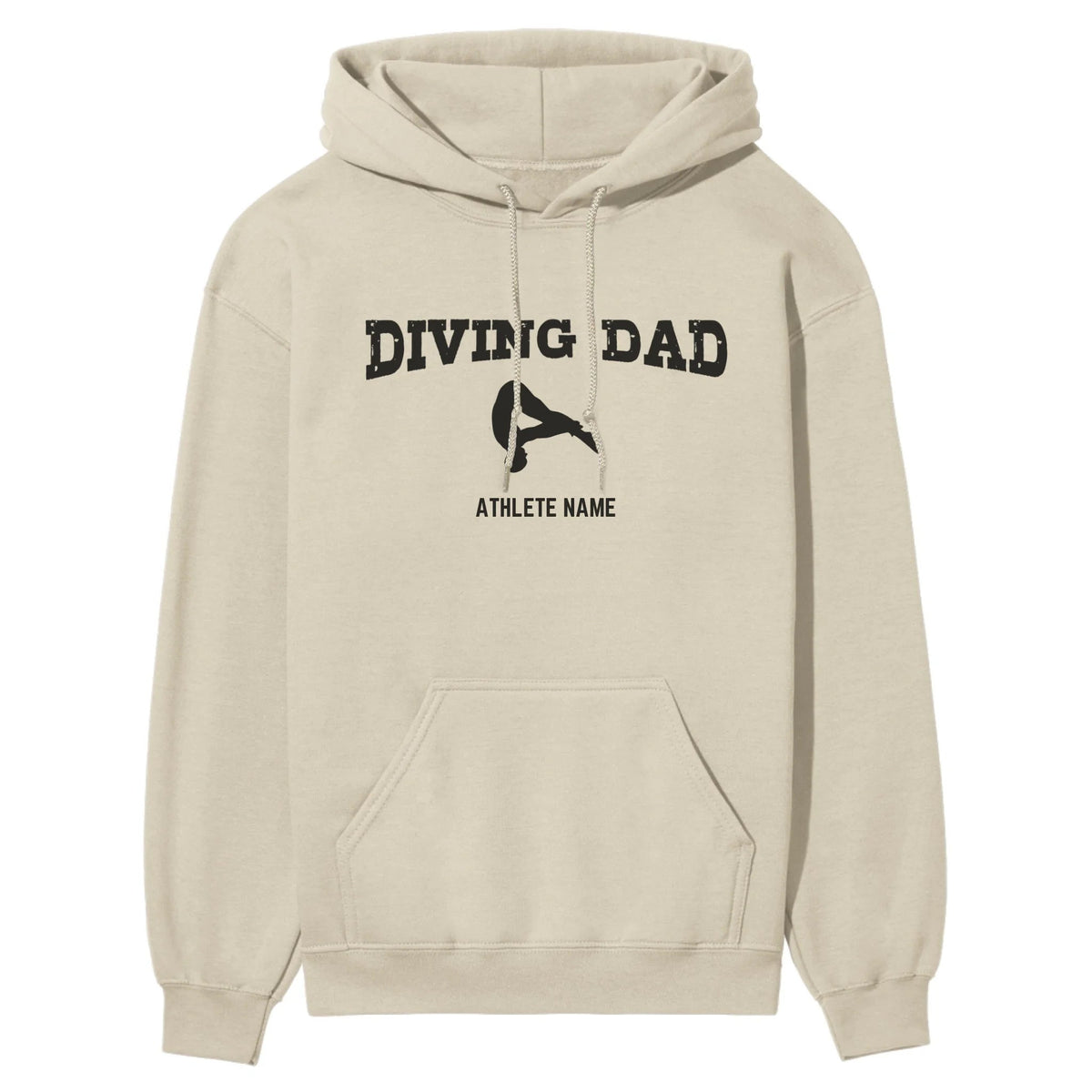 Personalized Diving Dad Hoodie – Bleacher Brigade